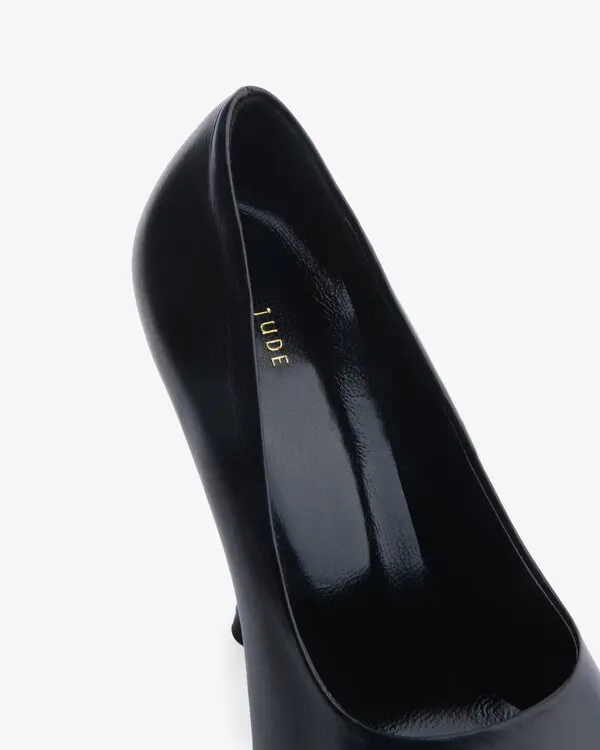 JUDE Date Pump Leather - Black