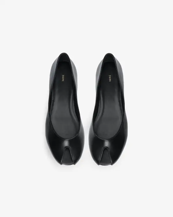 JUDE Date Ballerina Leather
