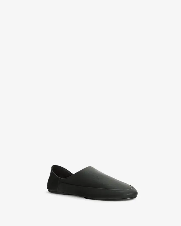 JUDE Floor Slipper In Leather