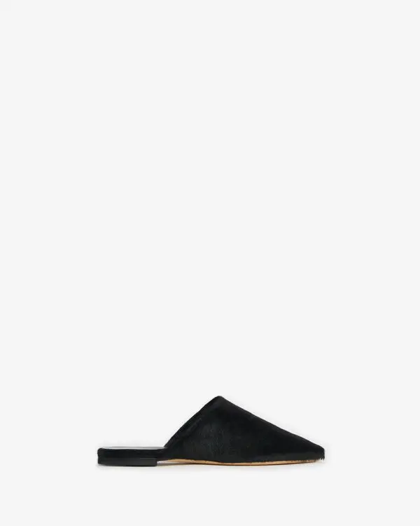 JUDE Floor Slide In Pony Leather