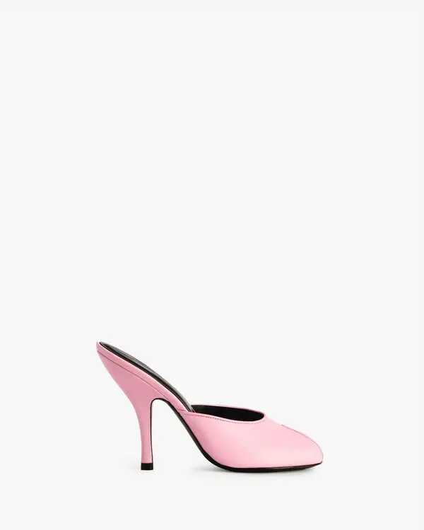 MY STORE Date Mule In Leather