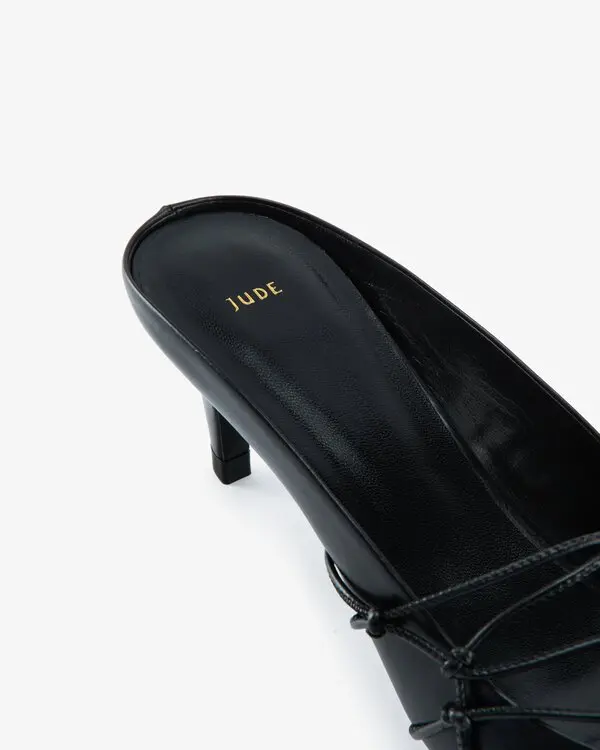 MY STORE Knotty Sandal In Leather