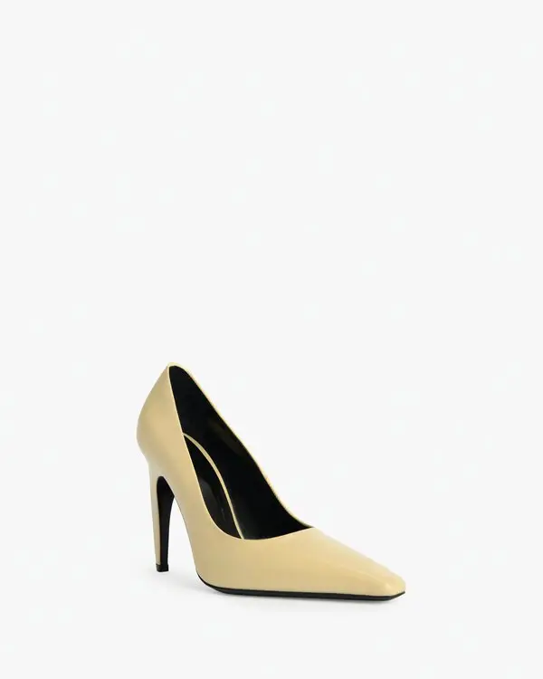 MY STORE Fame Pump In Brushed Leather