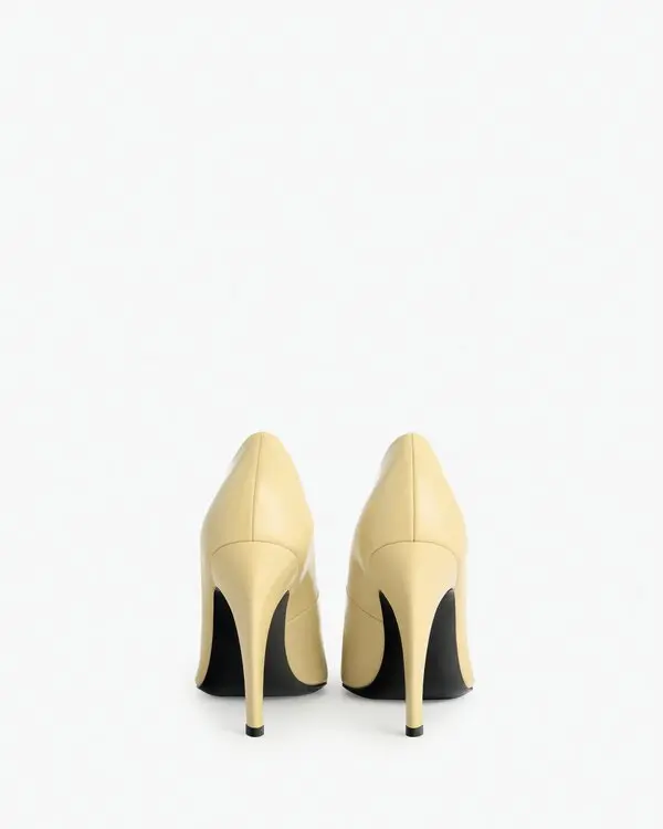 MY STORE Fame Pump In Brushed Leather