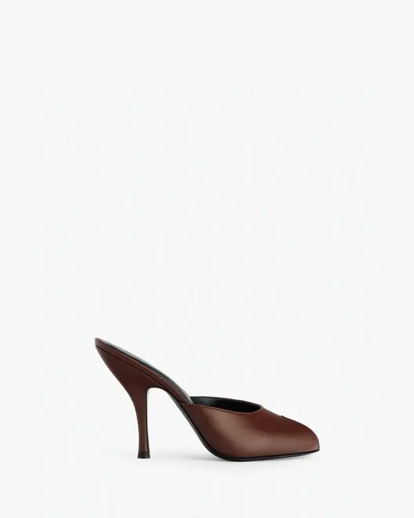 MY STORE Date Mule In Leather