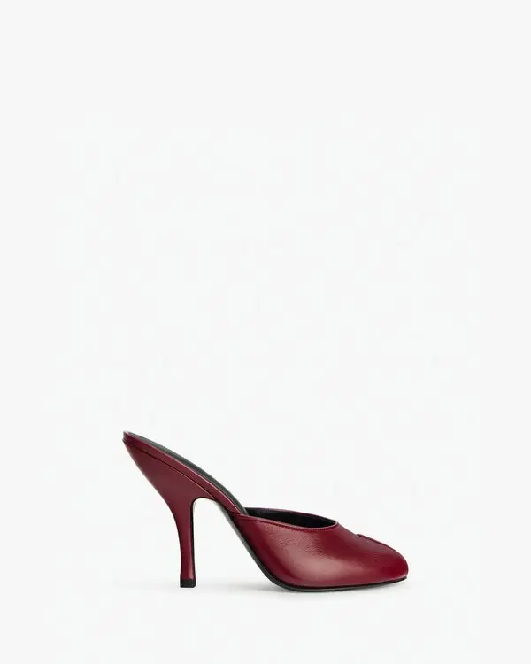 MY STORE Date Mule In Leather