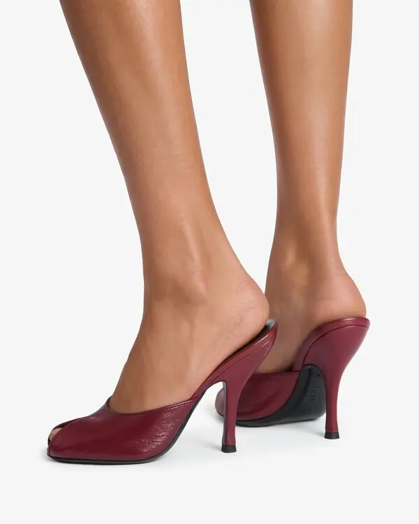 MY STORE Date Mule In Leather