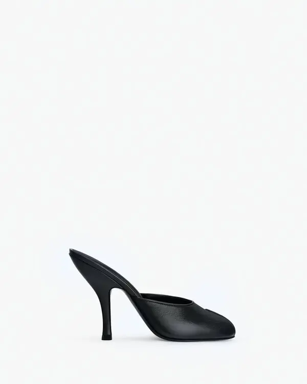 MY STORE Date Mule In Creased Leather