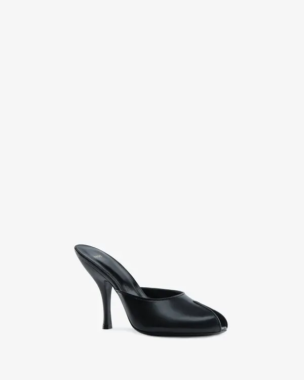 MY STORE Date Mule In Creased Leather