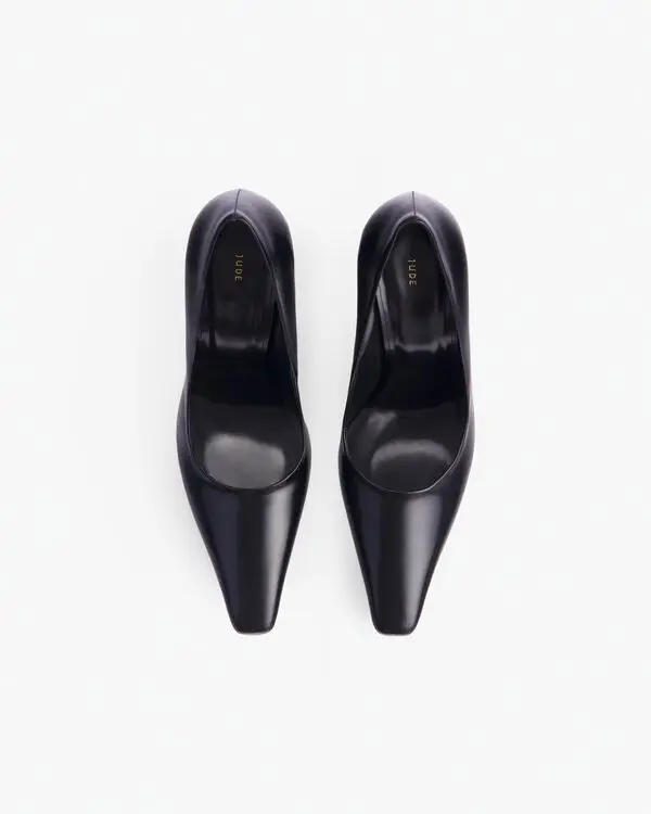 MY STORE Fame Pump In Brushed Leather