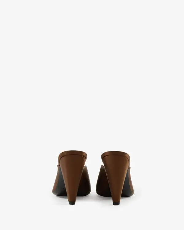 MY STORE Paw Mule In Silk Satin