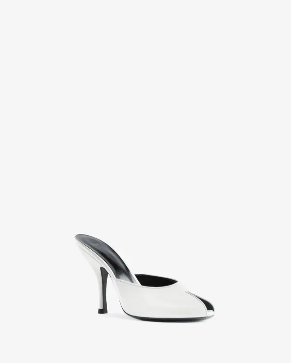 MY STORE Date Mule In Creased Leather
