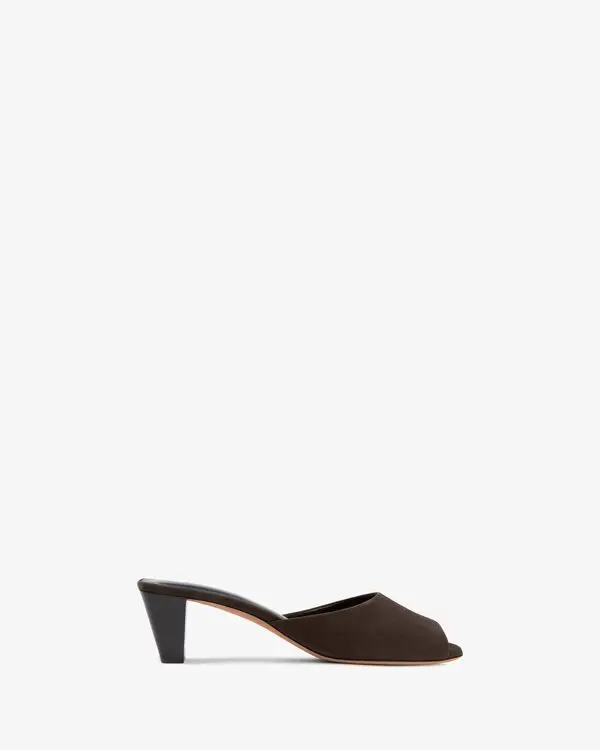 JUDE Ease Mule Nubuck Leather - Brown