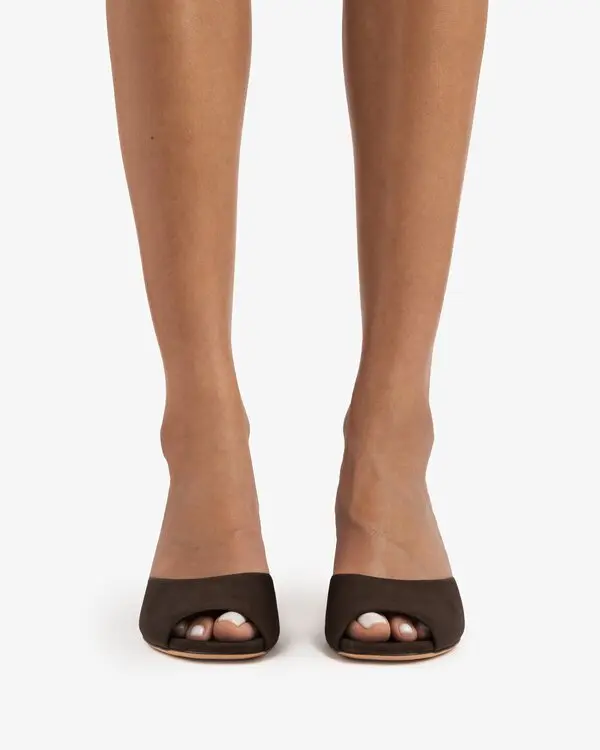 JUDE Ease Mule Nubuck Leather - Brown