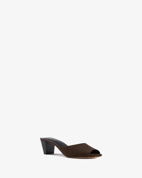 JUDE Ease Mule Nubuck Leather - Brown