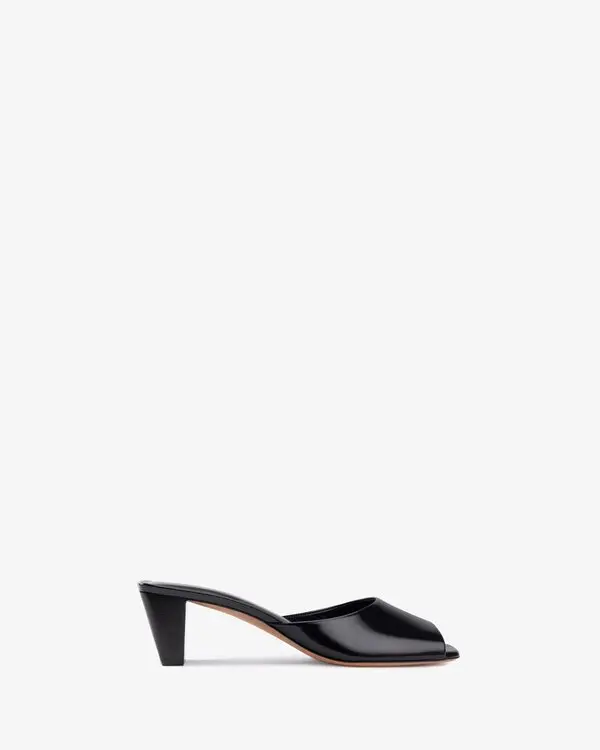 JUDE Ease Mule Brushed Leather - Black