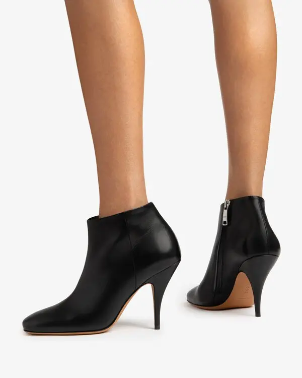 JUDE Credo Ankle Boot Creased Leather - Black
