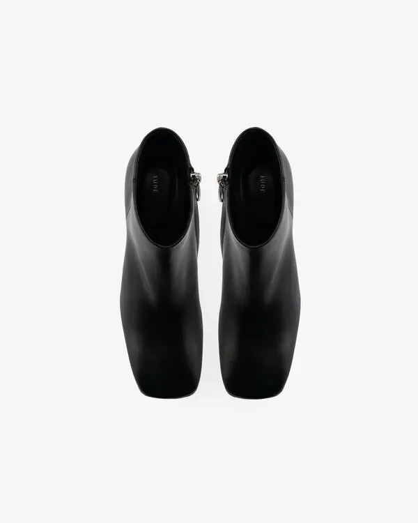 JUDE Credo Ankle Boot Creased Leather - Black