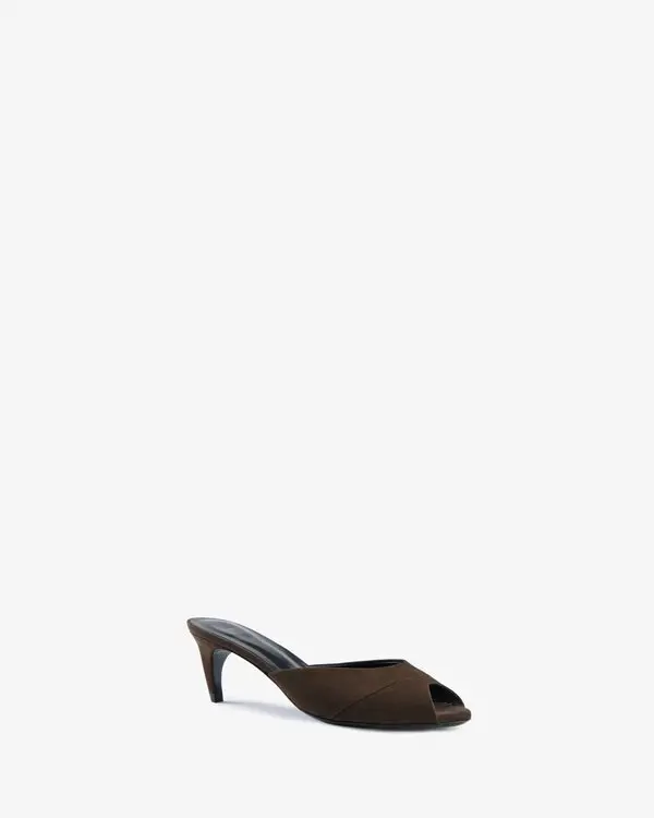 JUDE Cave Mule Nubuck Leather - Brown
