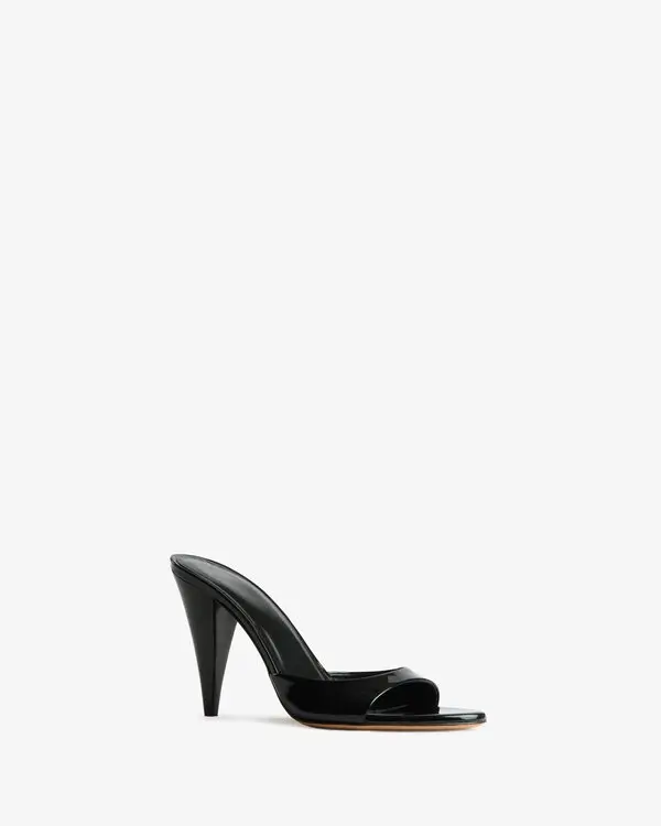 JUDE Hew Mule Patent Leather - Black