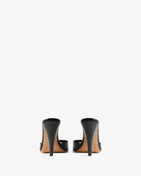 JUDE Hew Mule Patent Leather - Black