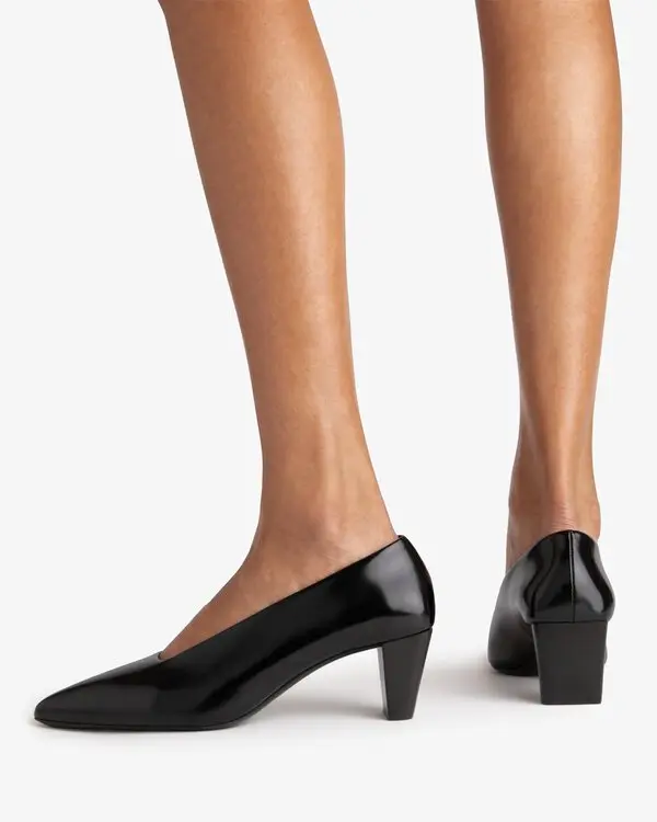 JUDE Bonnie Pump Brushed Leather