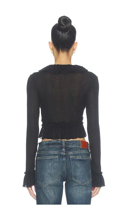 Lioness Venice Long Sleeve Tee In Black