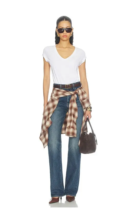 WAO V-neck Tee
