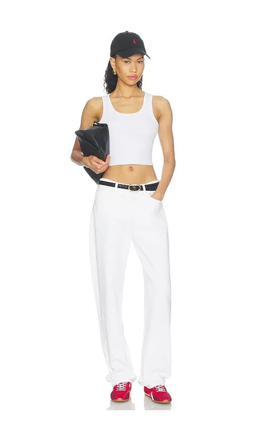 WAO Cropped Rib Tank