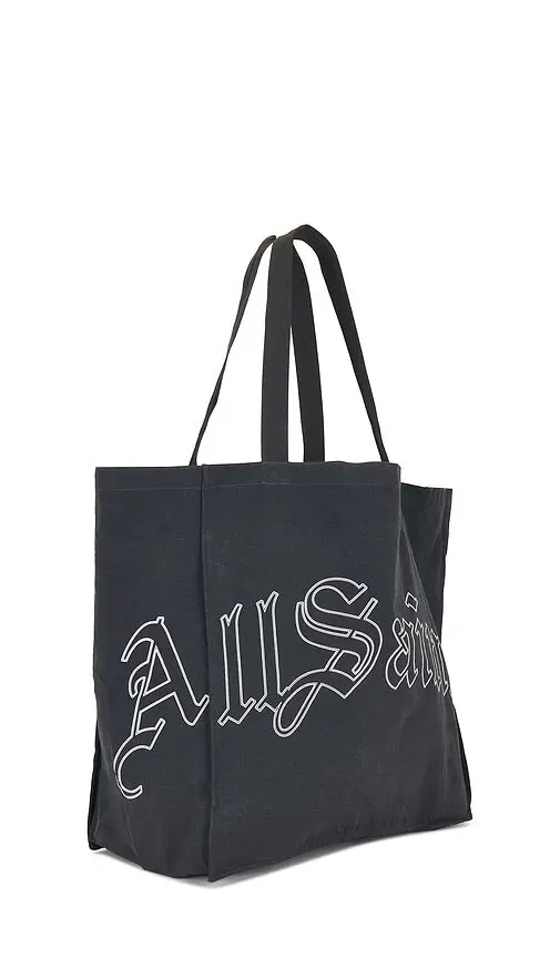 ALLSAINTS Decent Large Tote Bag In Black