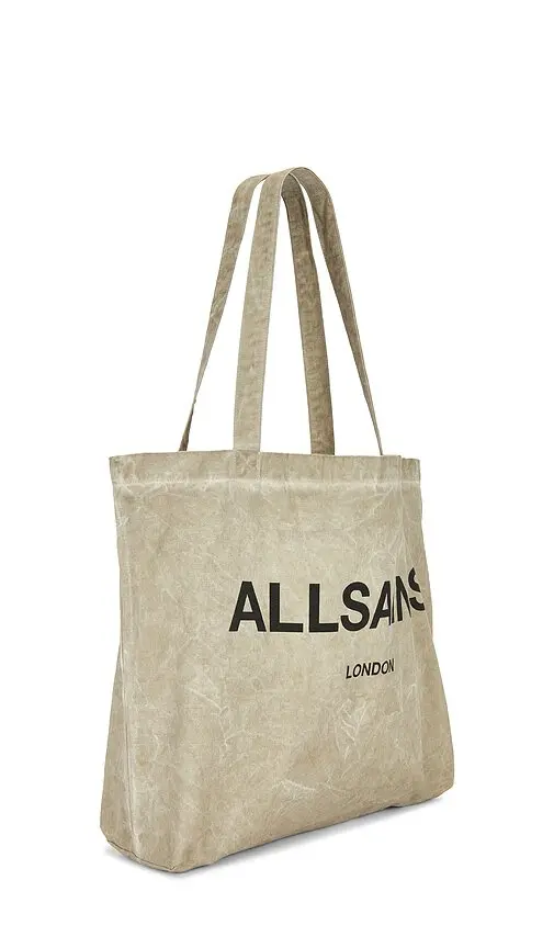 ALLSAINTS Underground Tote Bag In Brown