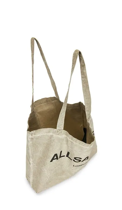 ALLSAINTS Underground Tote Bag In Brown