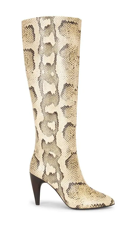 Isabel Marant Étoile Jany High Boot In Beige - Sahara