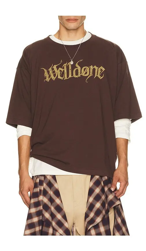 We11Done Devil Arms Up T-shirt