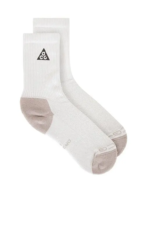 Nike Crew Socks In Grey - Photon Dust