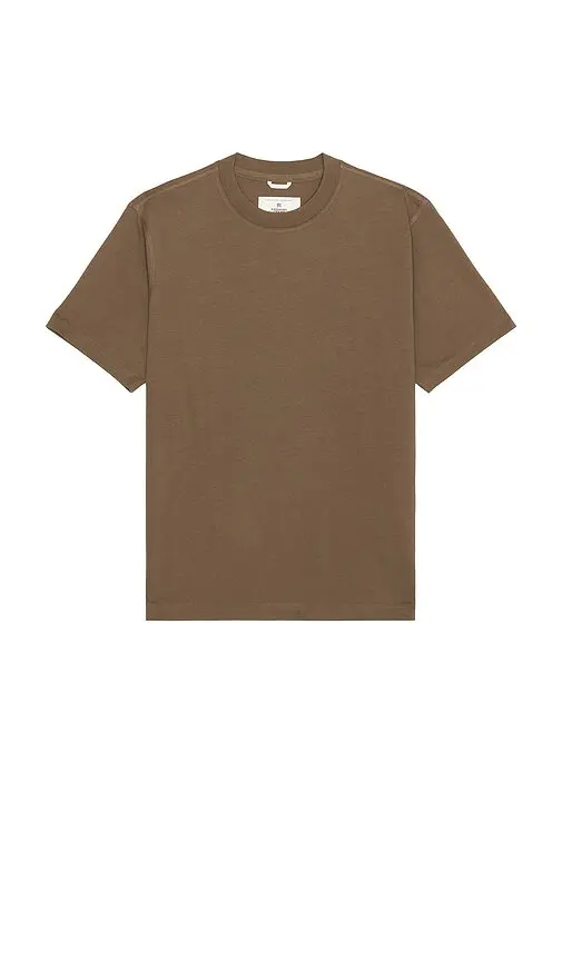 Reigning Champ Midweight Jersey Og T-shirt In Brown
