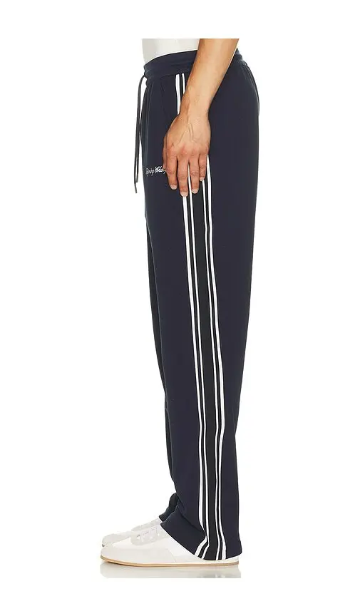 Reigning Champ Poly Pique Campo Standard Track Pant In Blue