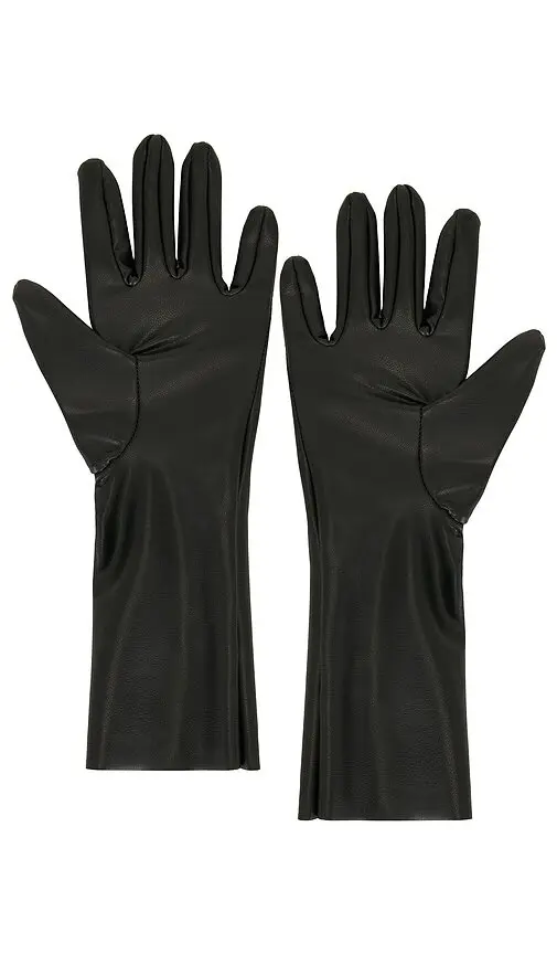 Norma Kamali Short Gloves - Black