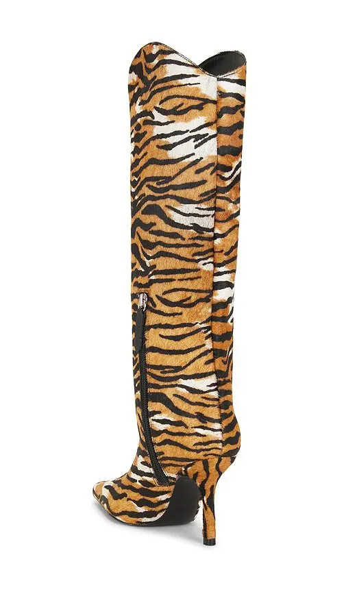 Schutz Mary Ellen Boot In Brown