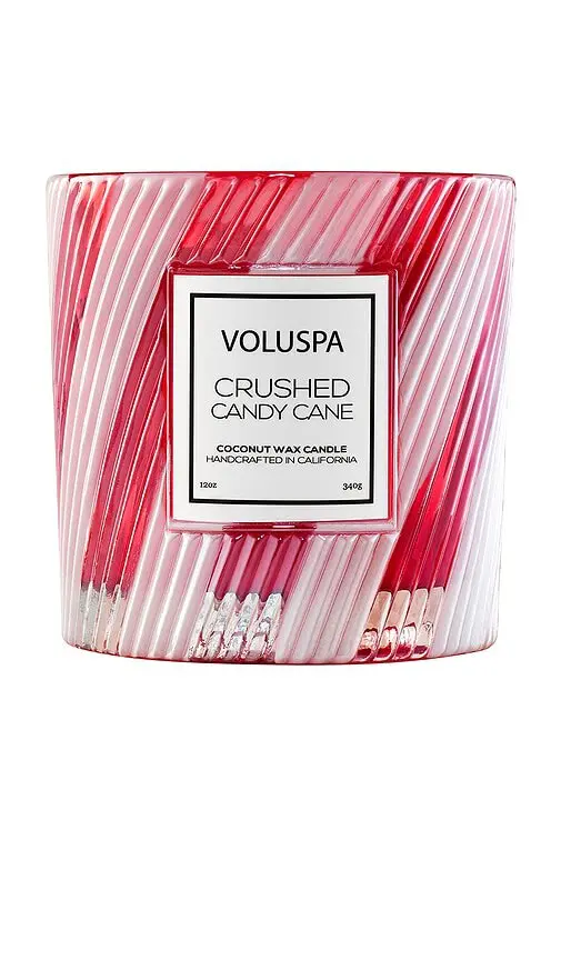 Voluspa Crushed Candy Cane 12oz Classic Candle