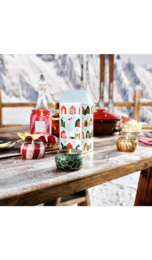 Voluspa Holiday Mini Tin Trio