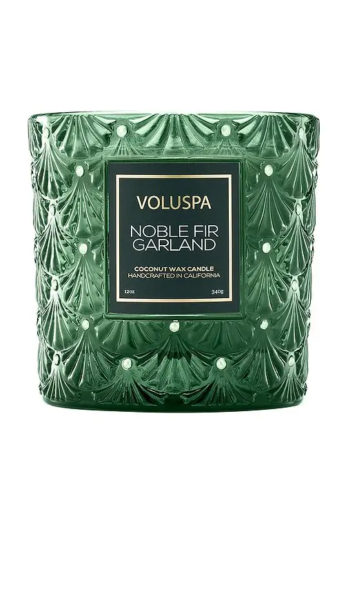 Voluspa Noble Fir Garland 12oz Classic Candle