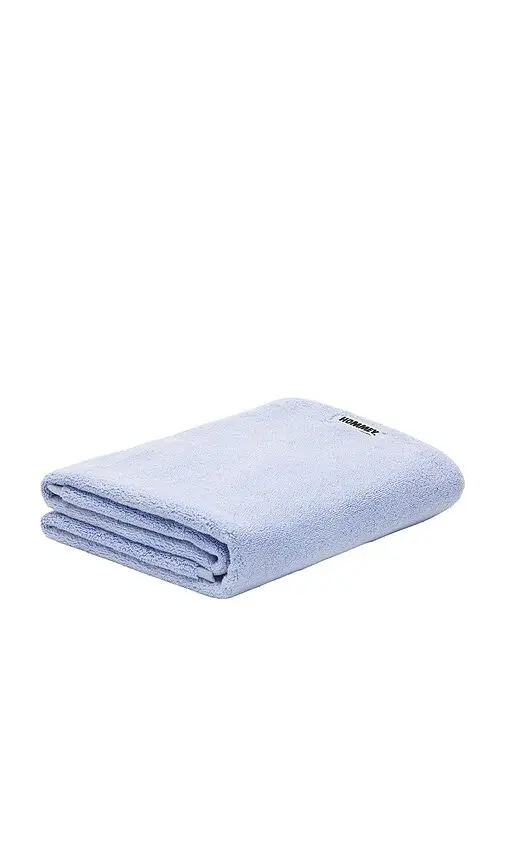 HOMMEY Bath Towel In Blue - Cornflower