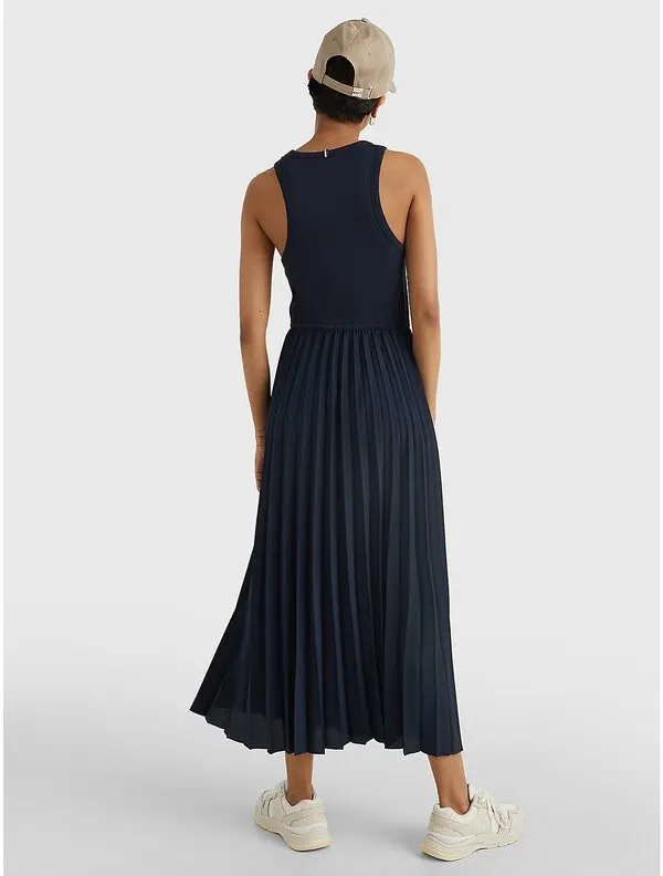 Tommy Hilfiger Pleated Tank Dress