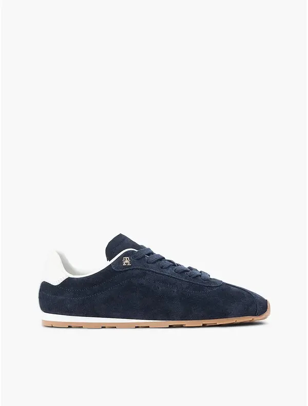 Tommy Hilfiger Suede Ballet Sneaker - Space Blue