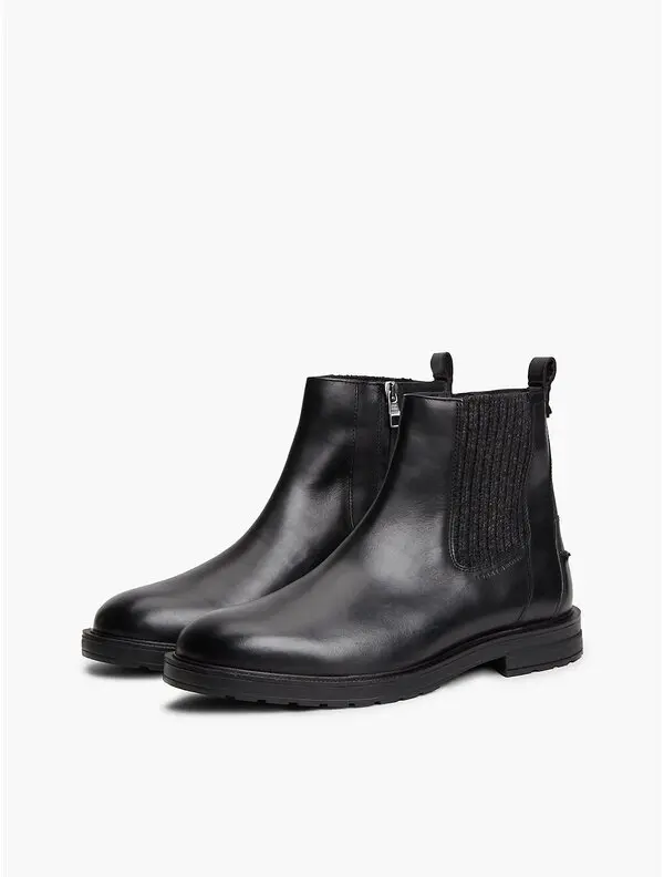 Tommy Hilfiger Leather Chelsea Boot