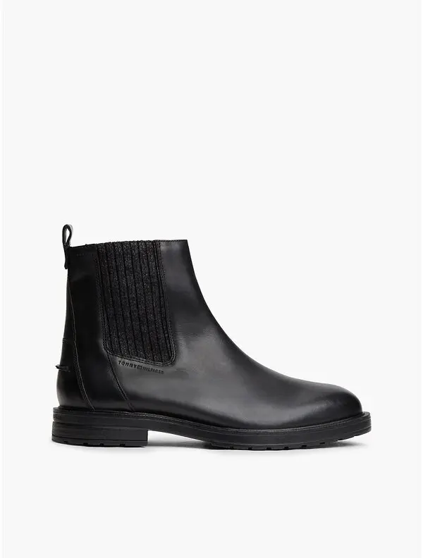 Tommy Hilfiger Leather Chelsea Boot