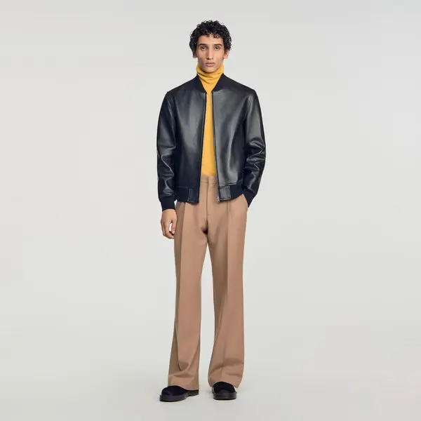 Sandro Leather Jacket