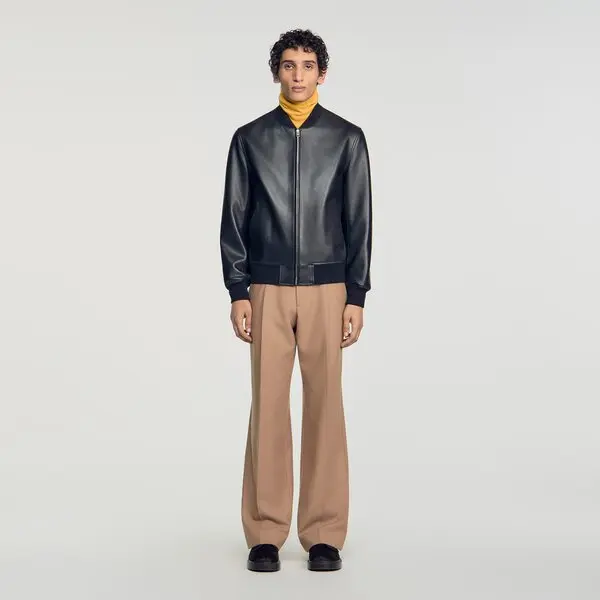 Sandro Leather Jacket