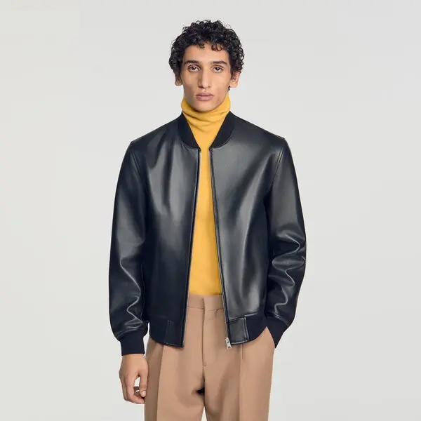 Sandro Leather Jacket